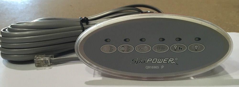 Davey Spa-Quip SP800 Seconday Touchpad and Overlay – Spa Parts Pro