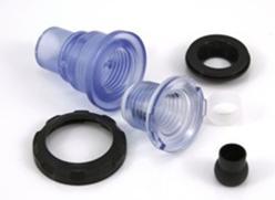 Balboa Jet Duo Directional Black and Clear Body – Spa Parts Pro